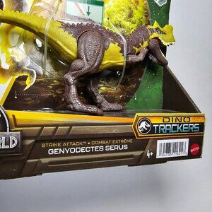 Mattel | Toys | Jurassic World Dino Trackers Strike Attack Genyodectes ...